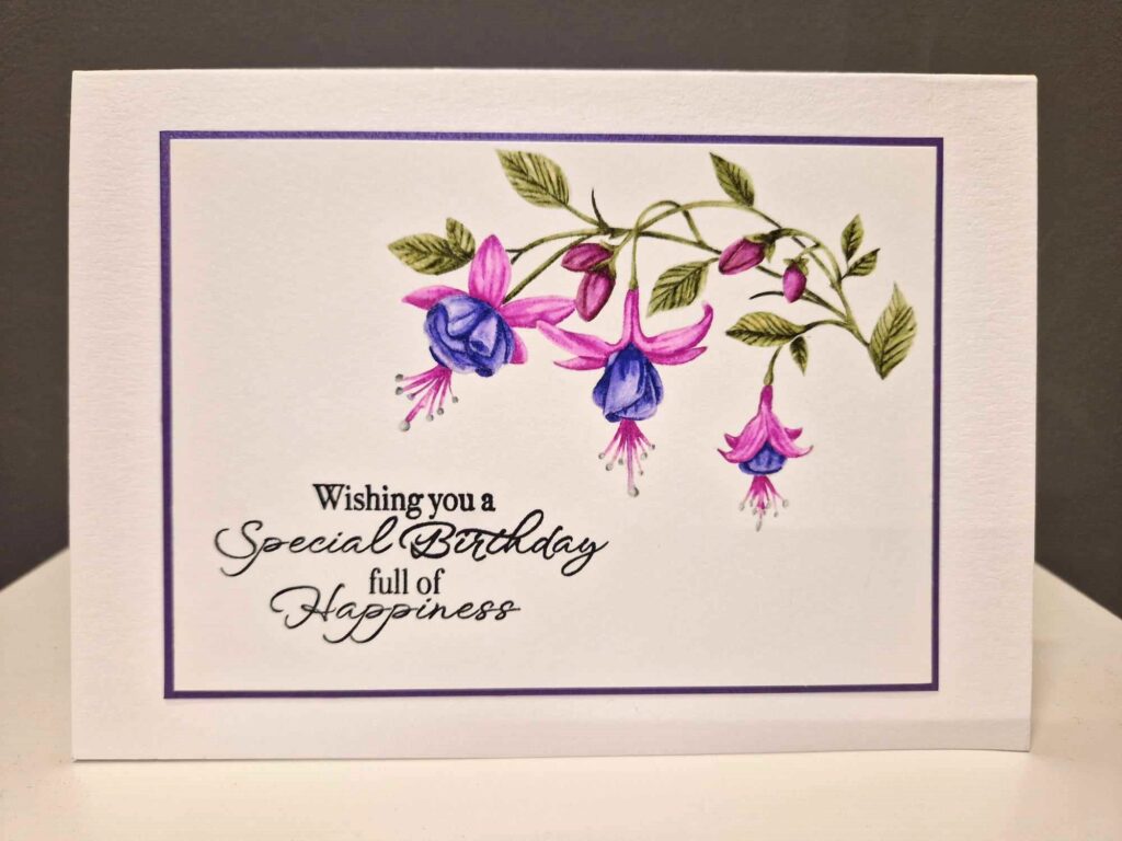 Fuchsia Stamp - Sweet Poppy Stencils